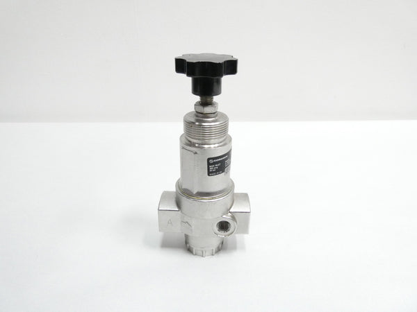 R22 Series stainless-steel general-purpose pressure regulator, 1/2 PTF ...