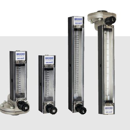 Brooks Instruments 1350G & 1355G Glass Tube Variable Area Flowmeters ...